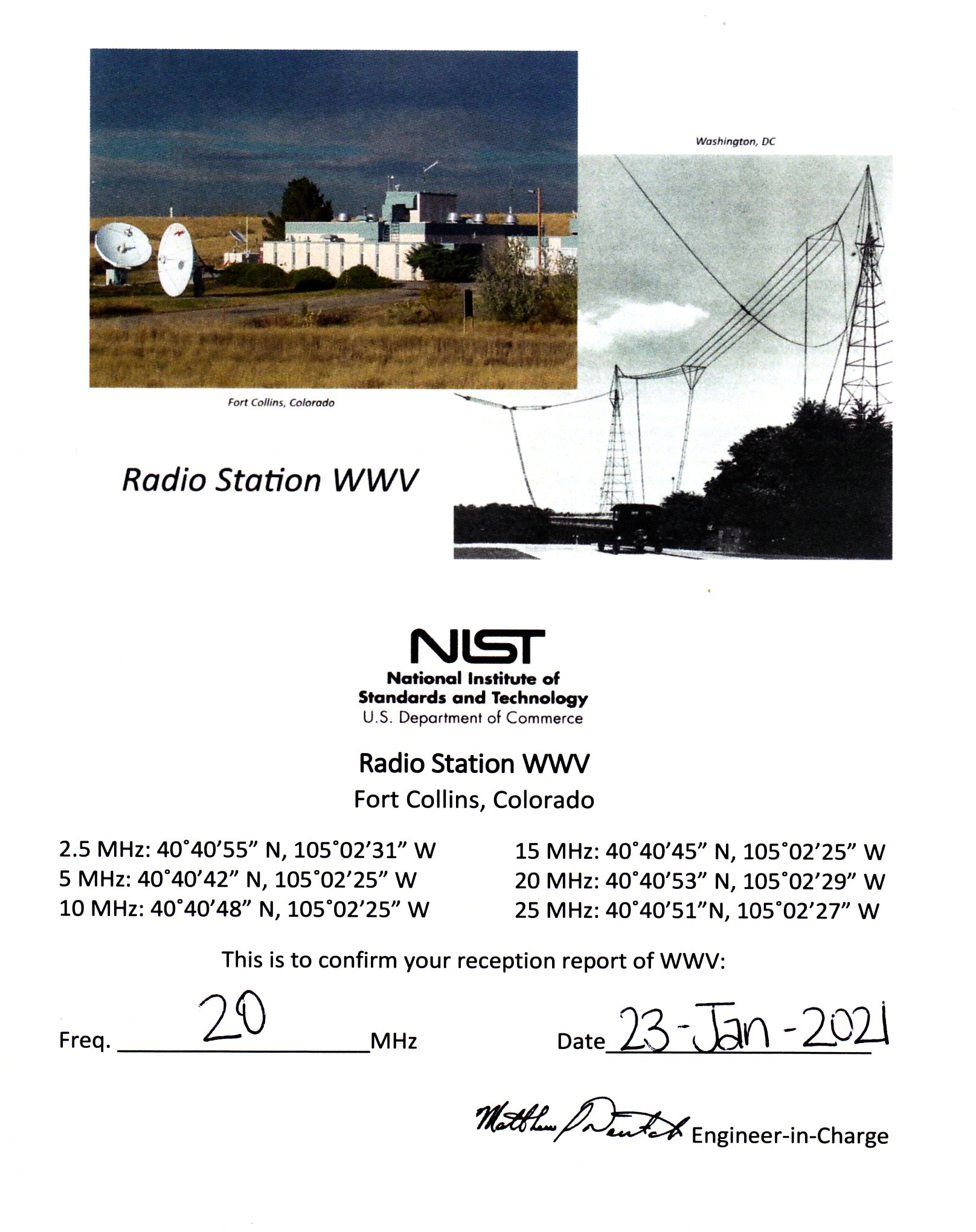 SOUTH EAST ASIA DXING: WWV on 20 MHz (via Fort Collins)
