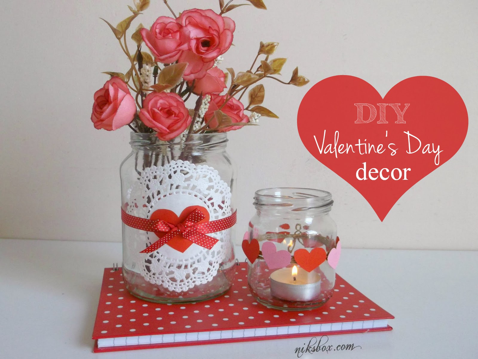 DIY Valentine's Day decoration | Valentin-napi dekoráció | Nik's Box