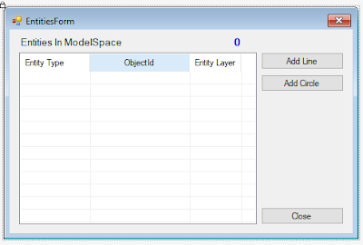 Drive AutoCAD with Code: Modeless Form/Window - Do Something And Update ...