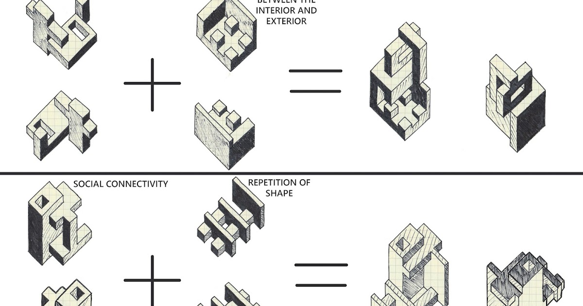 Terrence Feng: 18 SKETCH AXONOMETRICS - PROJECT 2 SUBMISSION