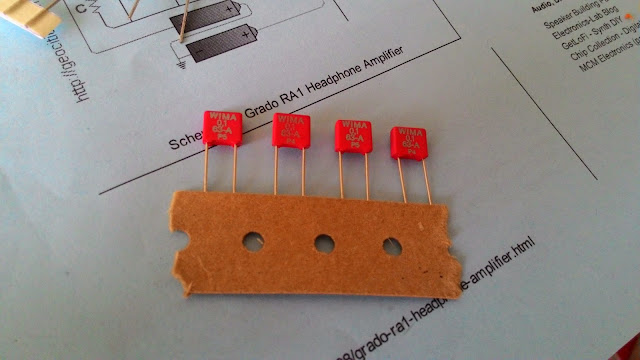 THE ORRONOCO AUDIO DIY: Grado RA1 Headphone Amplifier Clone