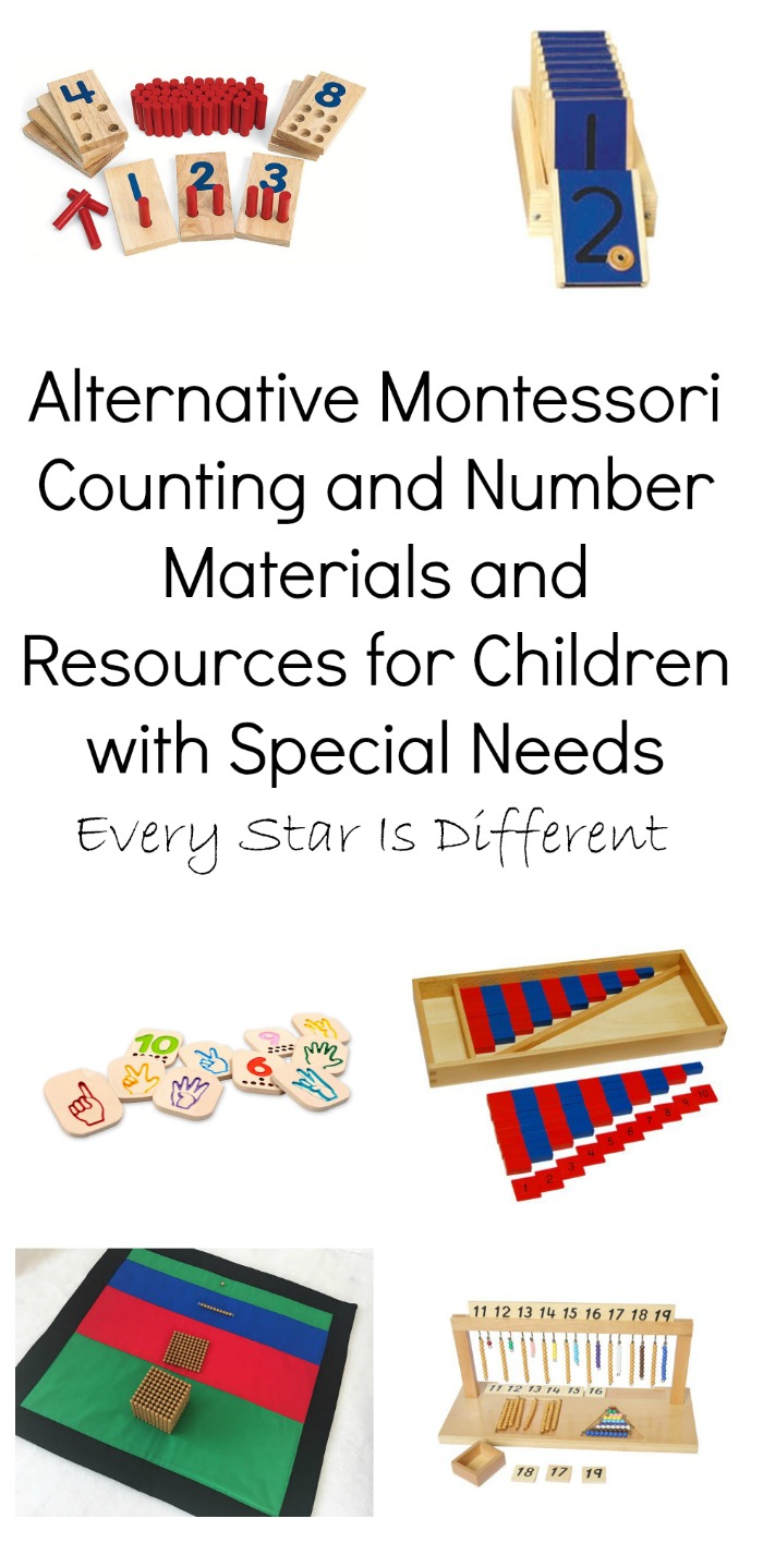 Alternative Montessori Counting and Number Materials and Resources for ...