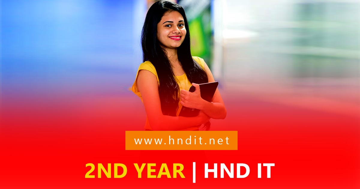 2ND YEAR | HNDIT