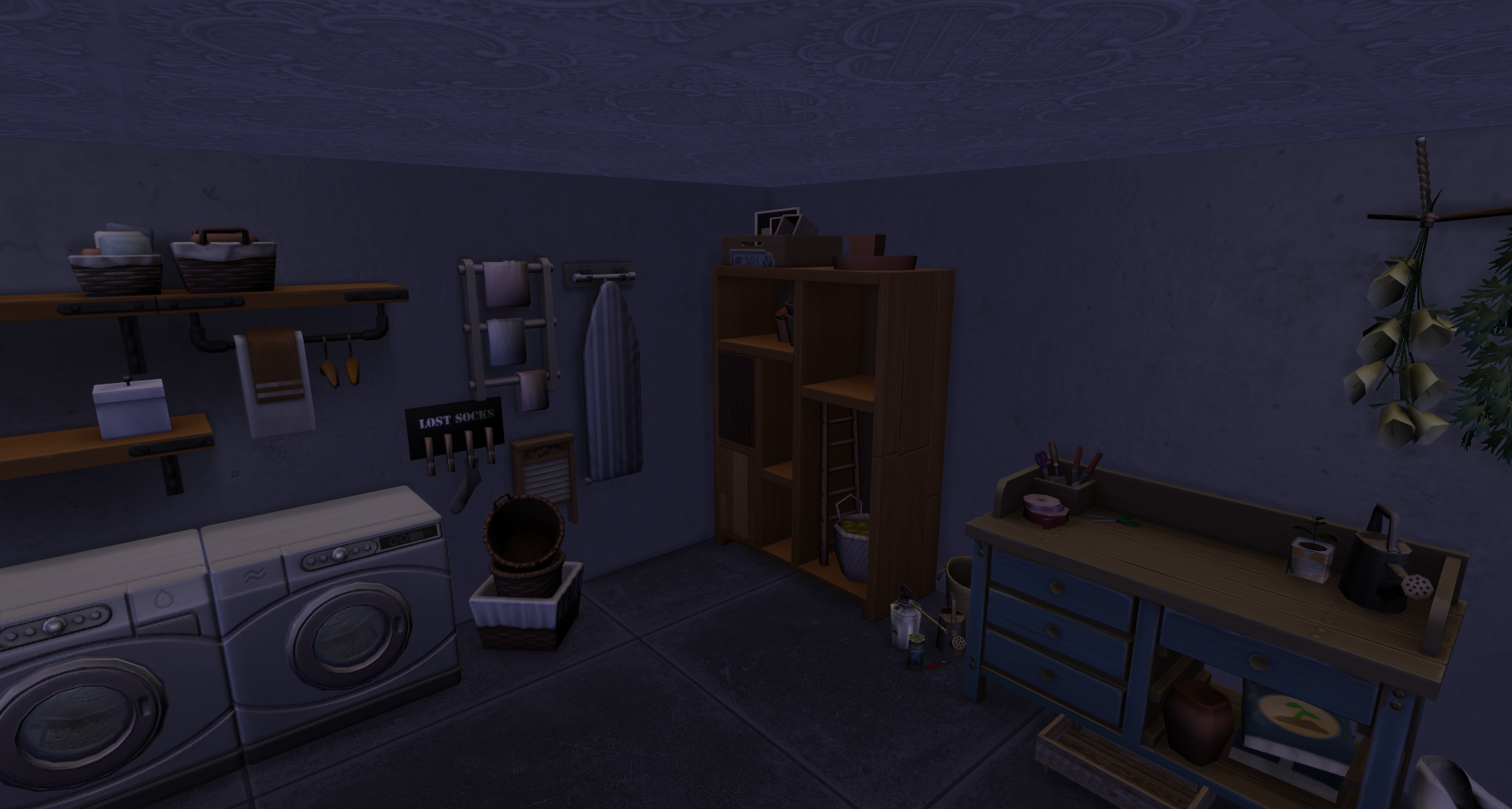 The Sims Powder Room: The Cronhardt