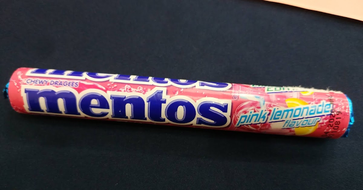 KasihkuAmani: Mentos Limited Edition: Pink Lemonade