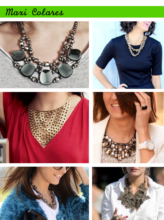 Dicas de Mulher Virtuosa: Maxi Colares