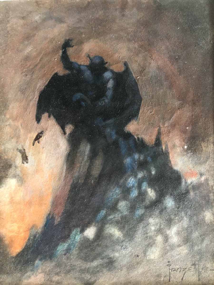 Cap'n's Comics: Night On Bald Mountain by Frank Frazetta