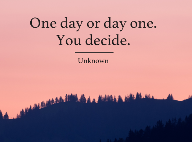 Craig Cottongim: Day One > one day/One day