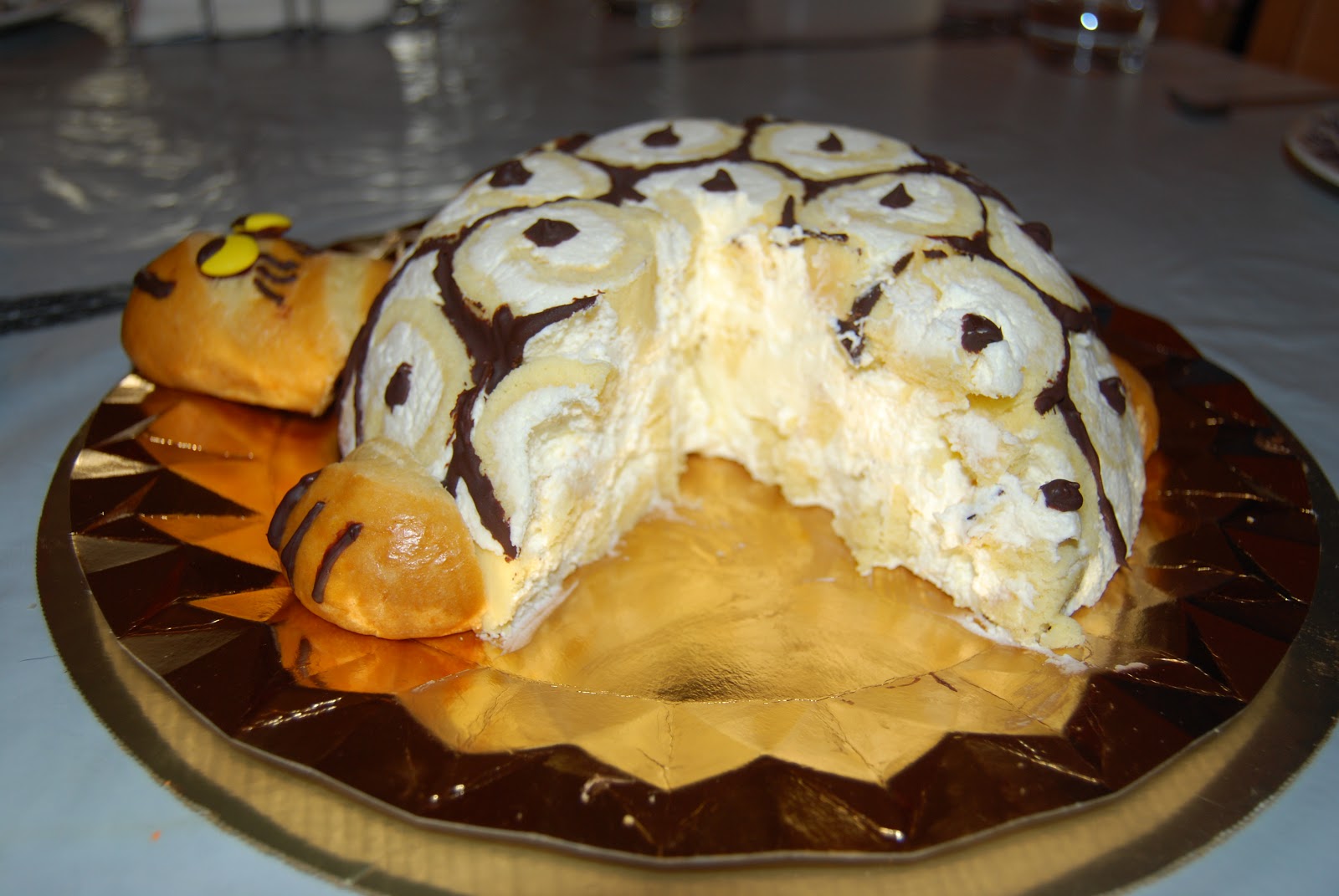 Los postres de asaminica: pastel tortuga