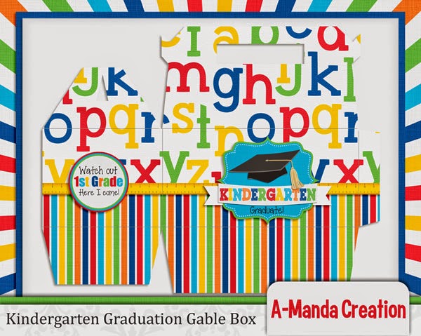 A-Manda Creation: Kindergarten Graduation Party Printables and a Freebie!