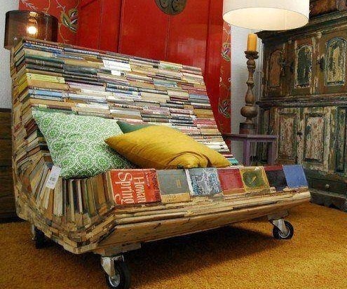 Récup et fait maison : Recycler de vieux livres en objet déco