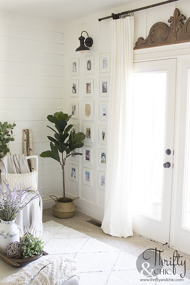 DIY Farmhouse Curtain Rod and Hardware - Interor Designer