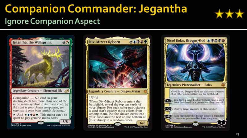 Magic the Gathering Adventures: Ikoria Companion Cards
