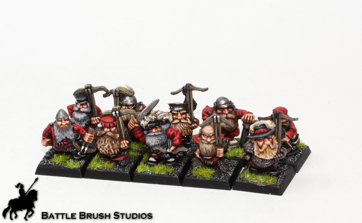 Battle Brush Studios: Showcase: Dwarfs Quarrelers