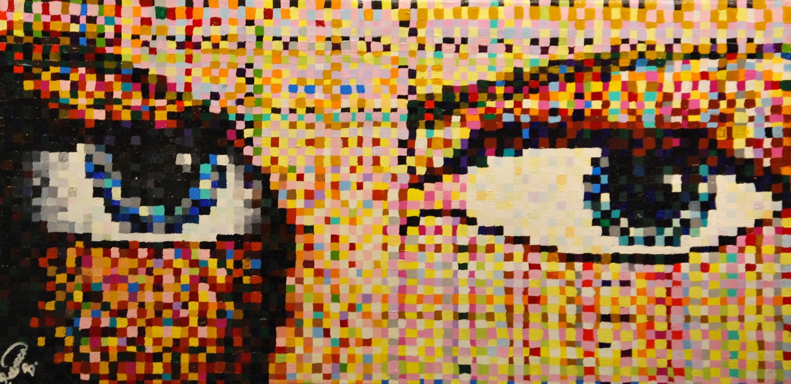 RMB Studio: New OLD Art: Pixel Eyes, Pixelism