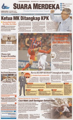 ALL IN 1 UPDATE KORAN.MAJALAH. DLL: KORAN SUARA MERDEKA & HARIAN JOGJA ...