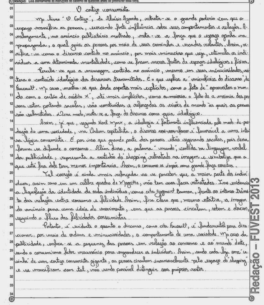 Redação Pronta 15 Linhas - RETOEDU