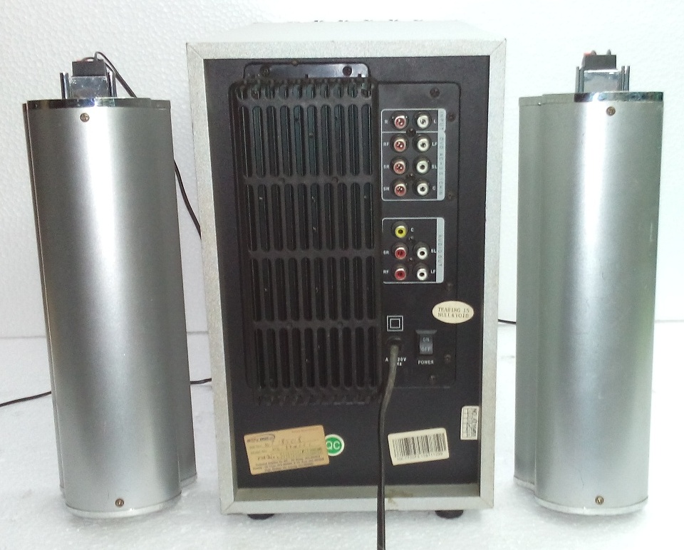 BARANG BARANG ELEKTRIK TERPAKAI DAN RARE: SPEAKER & SUBWOOFER HKV MODEL ...