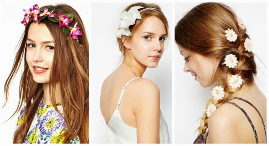 The Lipstick Drawer: Spring Flower Hair Accessories