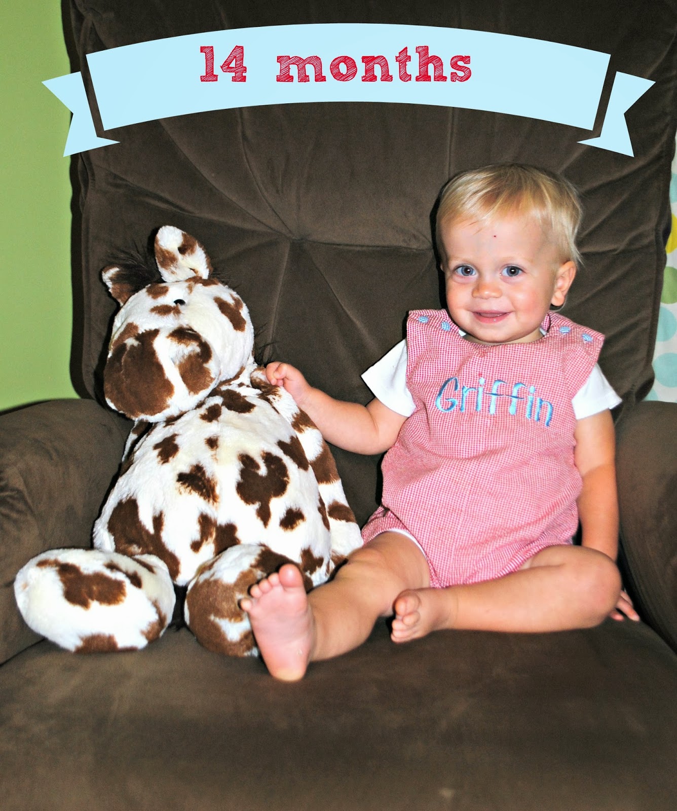 Moments with the Mays: Griffin is 14 months old!