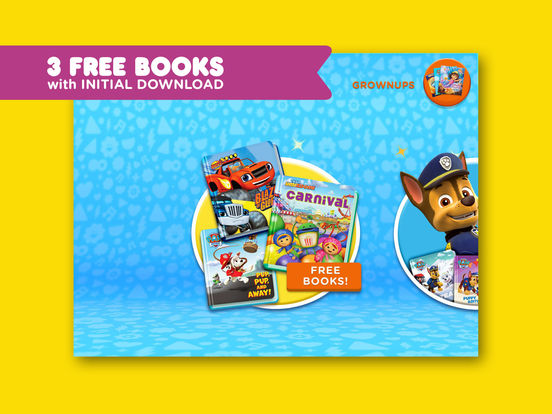 NickALive!: Nickelodeon Launches Brand-New "Nick Jr. Books" App