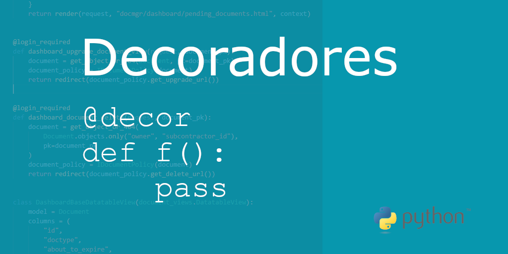 Decoradores en Python