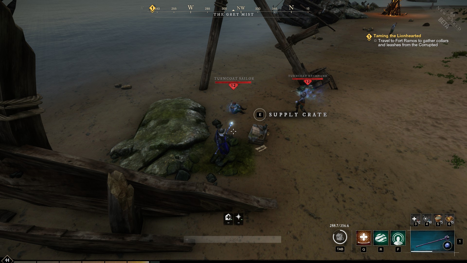 New World: The Grey Mist chest locations