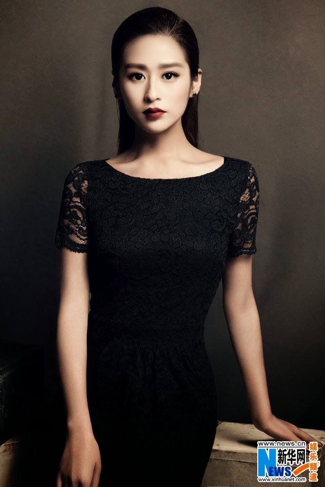 China Entertainment News: Chinese actress Ying Er poses for fashion shoot