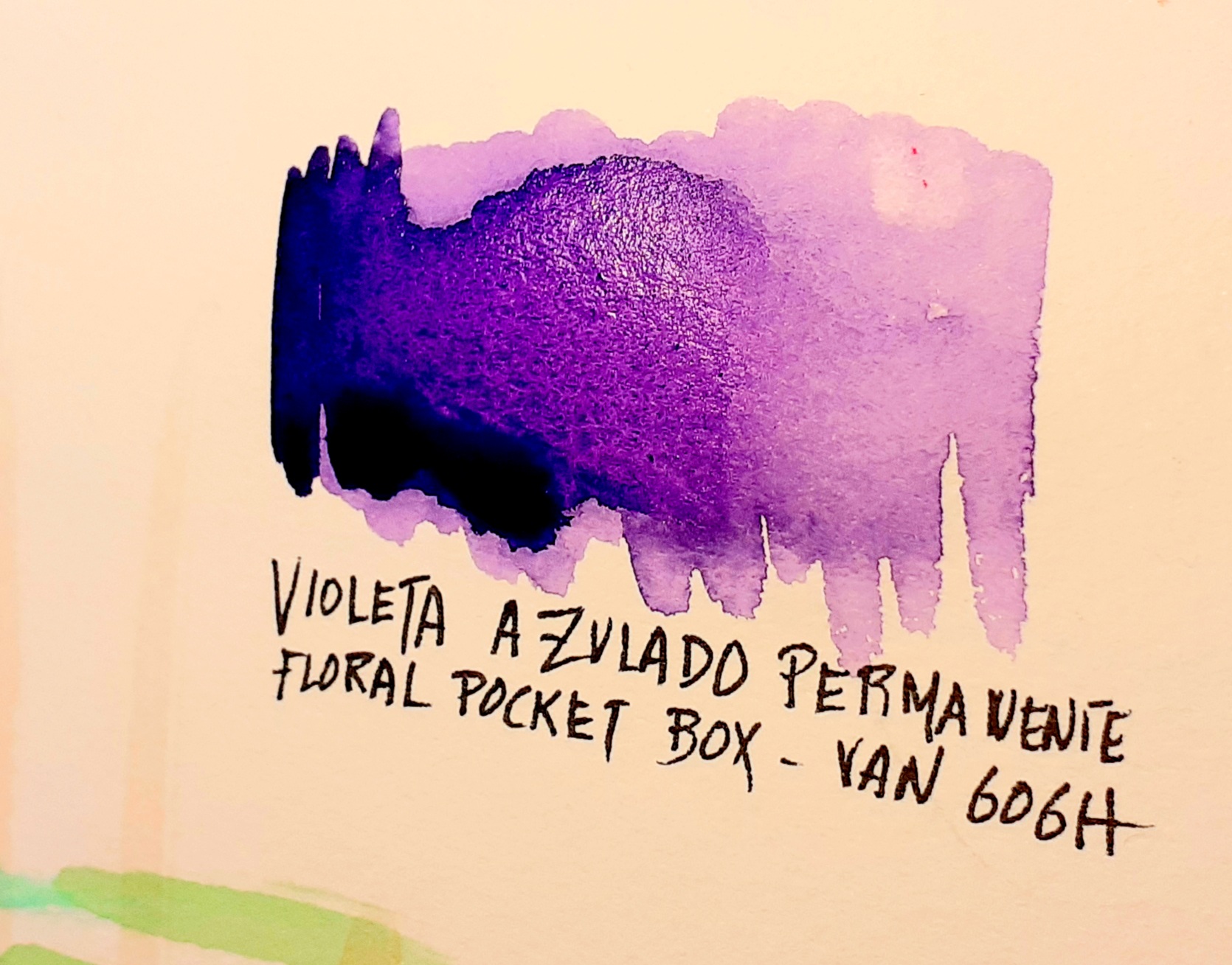 MACUARELA: EL VIOLETA DE COBALTO