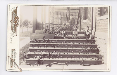 Anonymous Works: Civil War Folk Artist with His Carvings