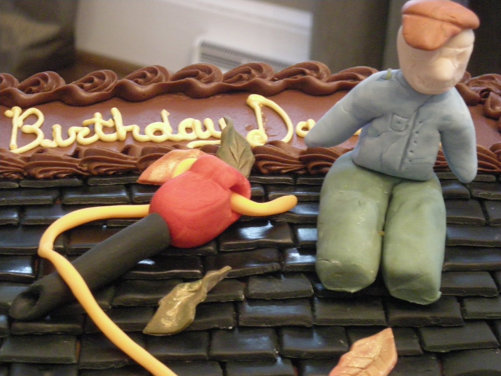 Susan's Sweet Shop: The Roof Cake!