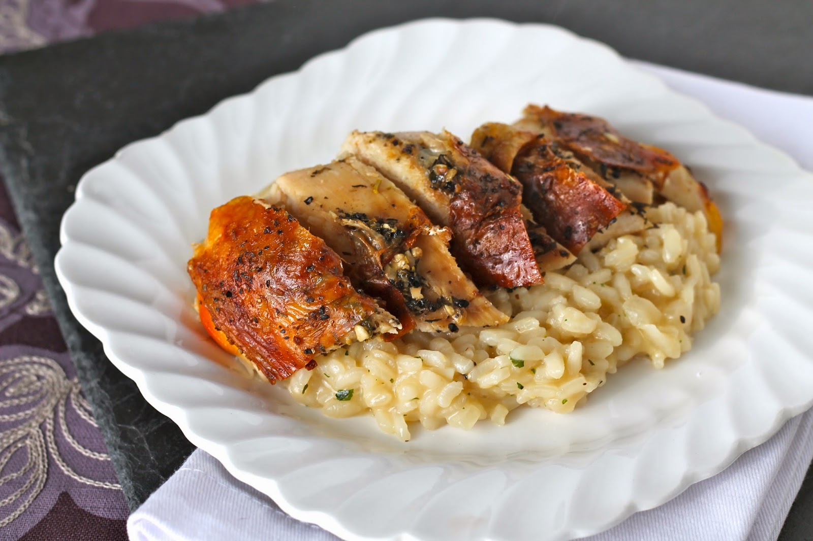 Mrs. Schwartz's Kitchen: Rustic Herb Roasted Chicken