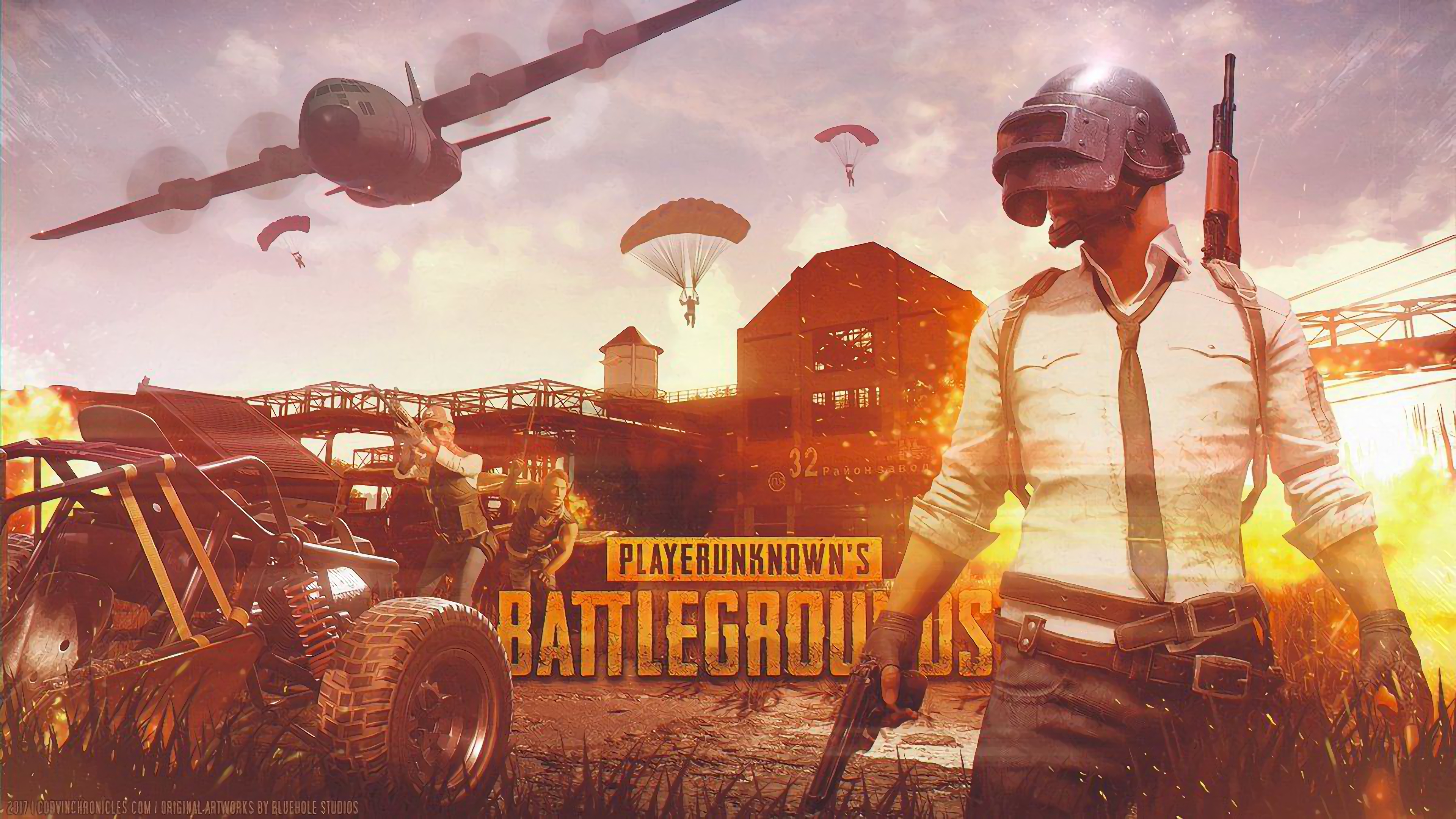 PUBG, PlayerUnknown's Battlegrounds, 4K, #26 Wallpaper PC Desktop