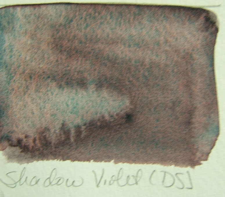 WATERCOLORS AND WORDS: DANIEL SMITH'S SHADOW VIOLET WATERCOLOR PIGMENT
