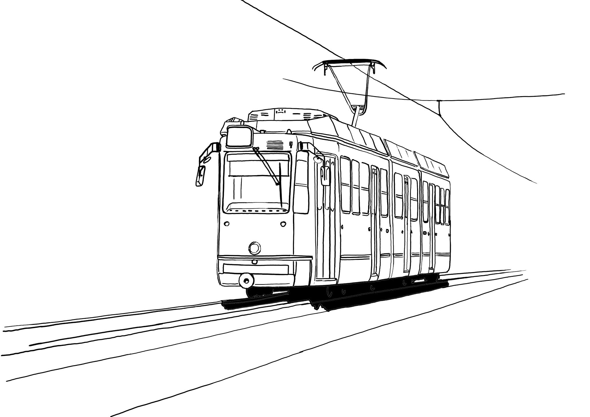 Villamosos kifestő 26