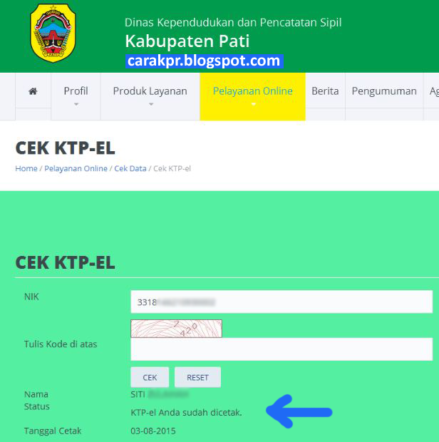 Cara Cek KTP Online | Cara KPR