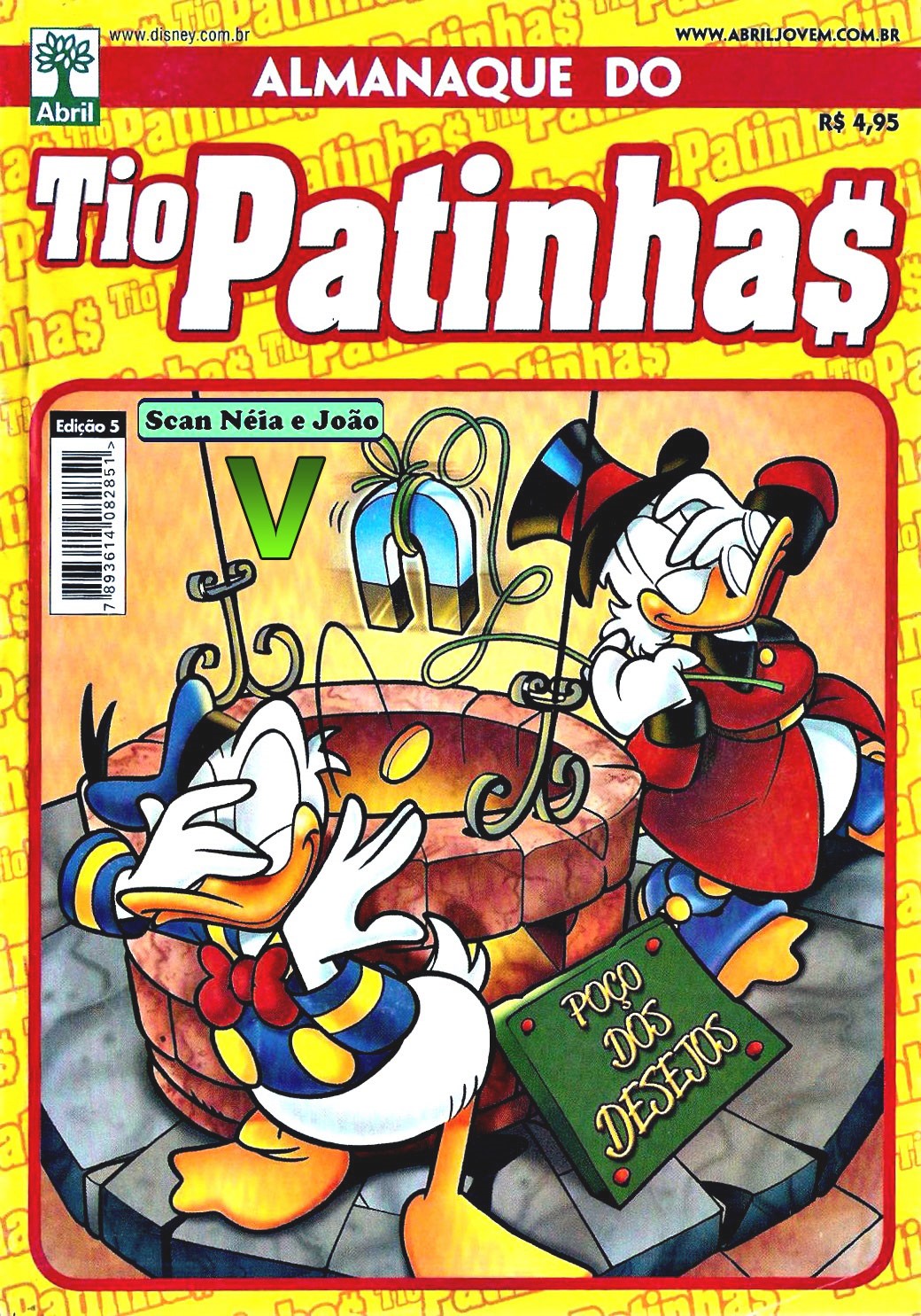 CHUTINOSACO: ALMANAQUE DO TIO PATINHAS 05 (2a SÉRIE)
