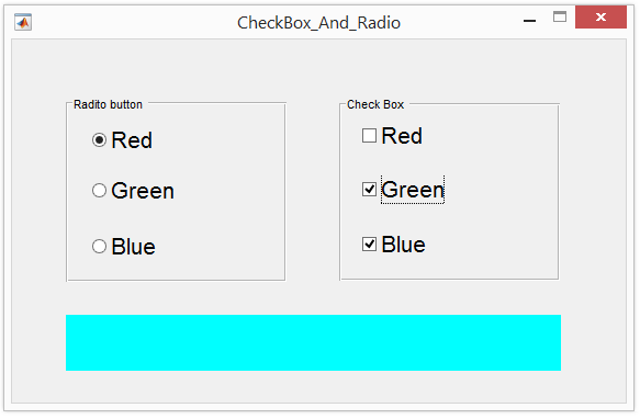 การใช้งาน Radio button และ Check box