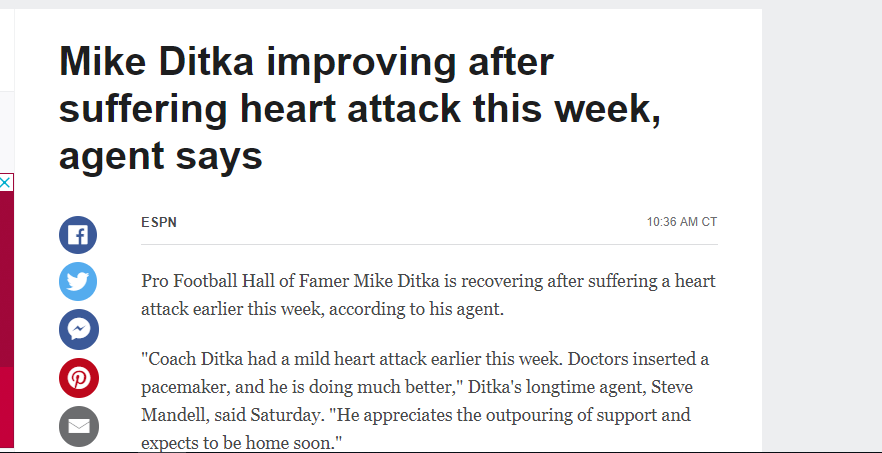 The Mindless Freaks: Mike Ditka has heart attack-SNL SuperFans-Bear ...