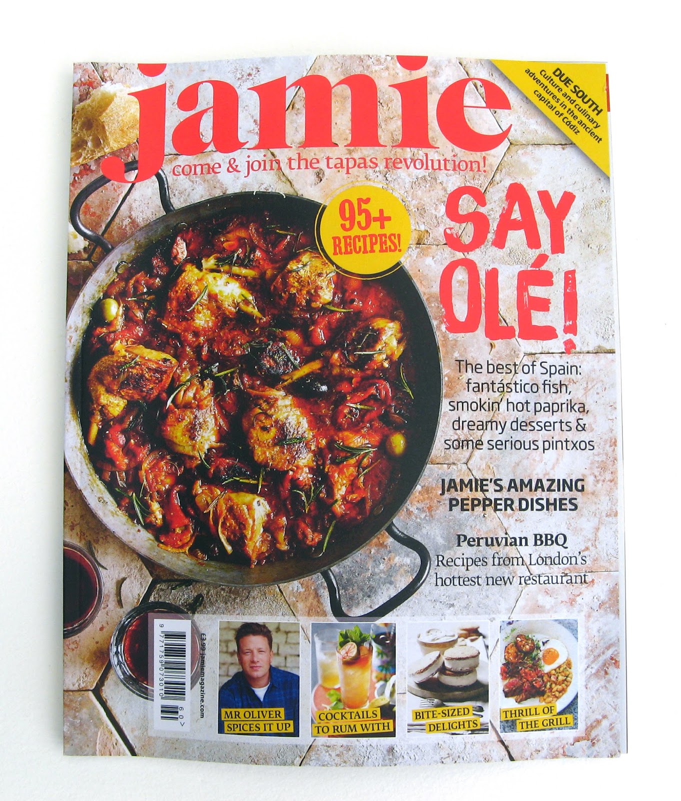 Amanda Dilworth: Editorial food illustration for Jamie Magazine