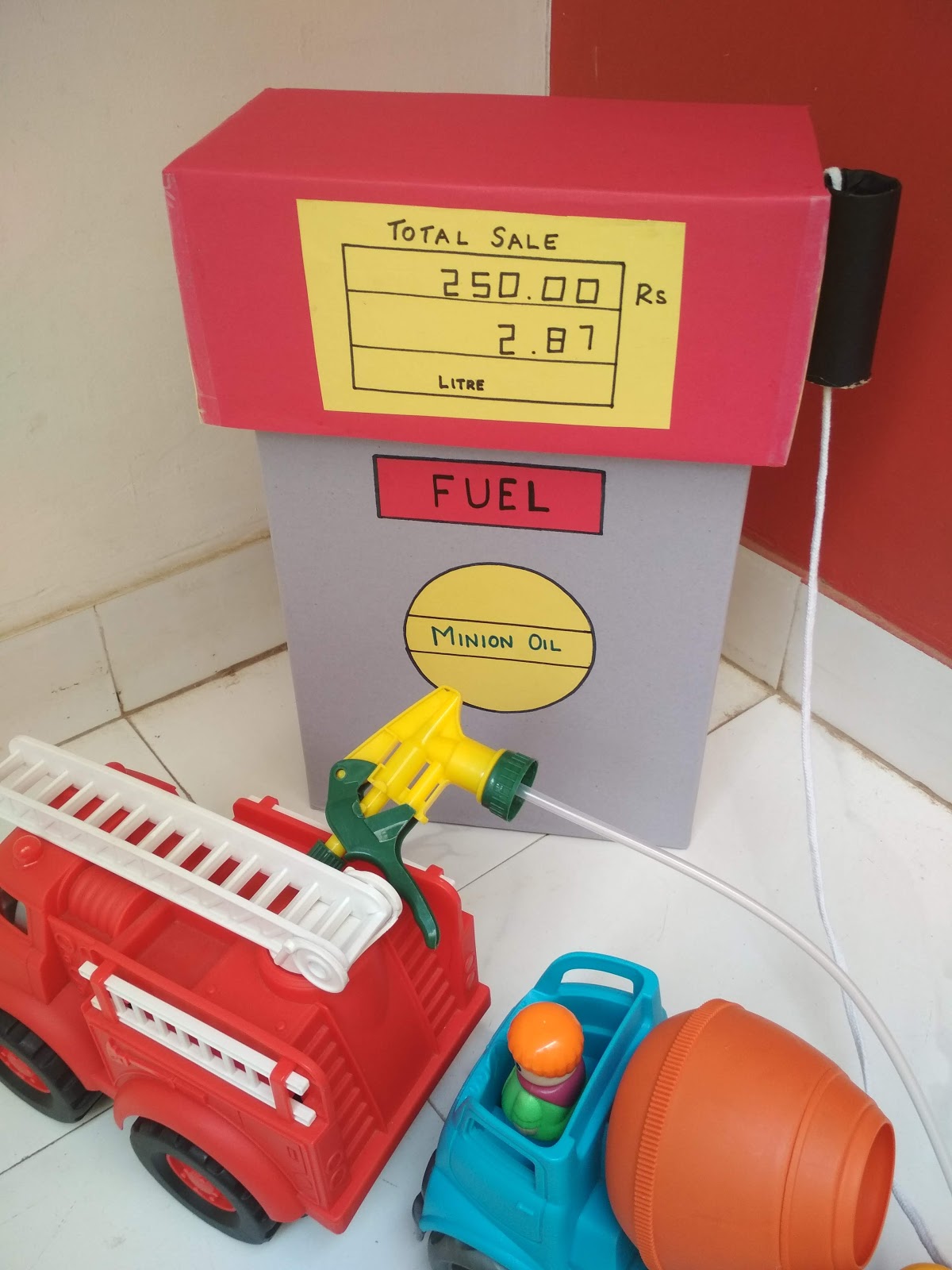 Sonshine Mumma: DIY Fuel Pump | Play Fuel Pump