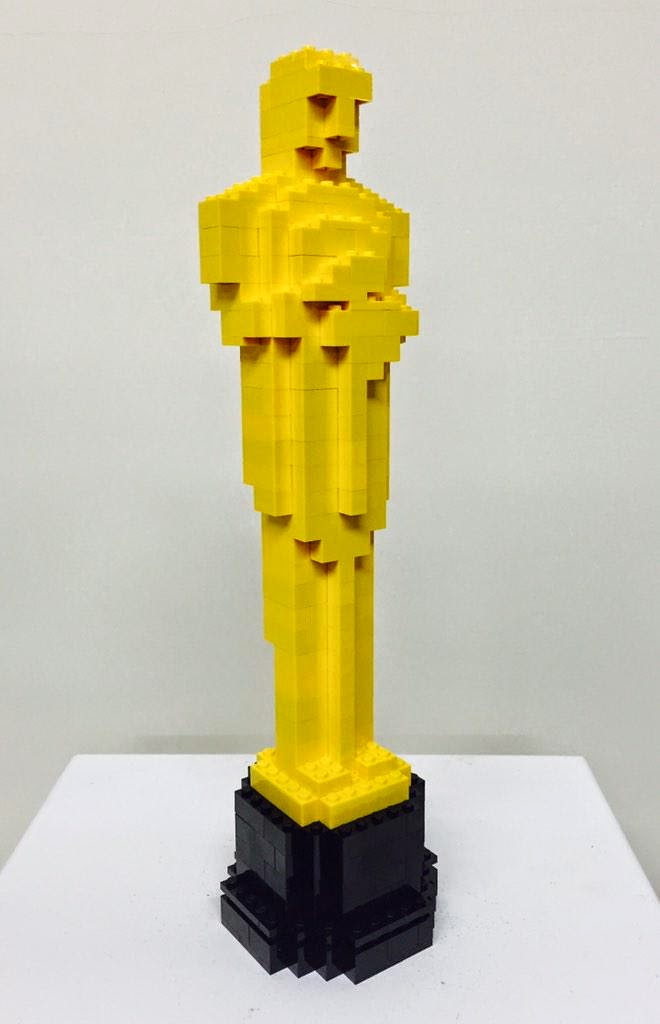 EcoworldReactor: "LEGO Oscar 2015" the best of all prizes