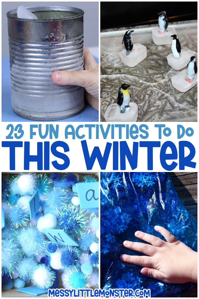 Winter Activities for Kids - Messy Little Monster