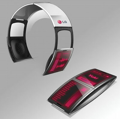 These Creases Daily: Slick Cell-phone Concept Designs