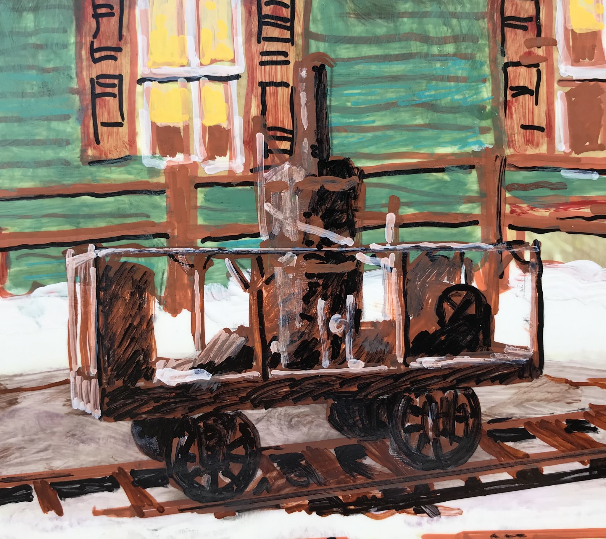 Wiley Purkey: Guide to the Mural