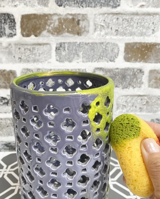 Jewel Toned Lantern Makeover