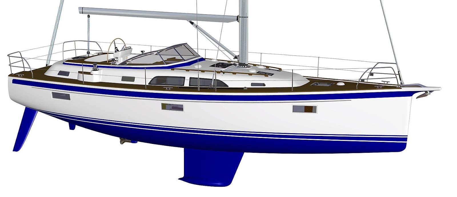 Interesting Sailboats: NEW HALLBERG RASSY 40C VERSUS HR 412