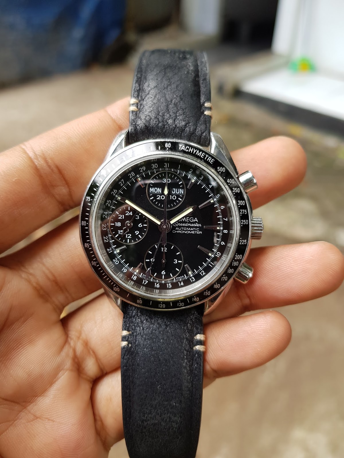 One Arloji: Omega Speedmaster Automatic Triple Date Cal.3606 Ref.178. ...