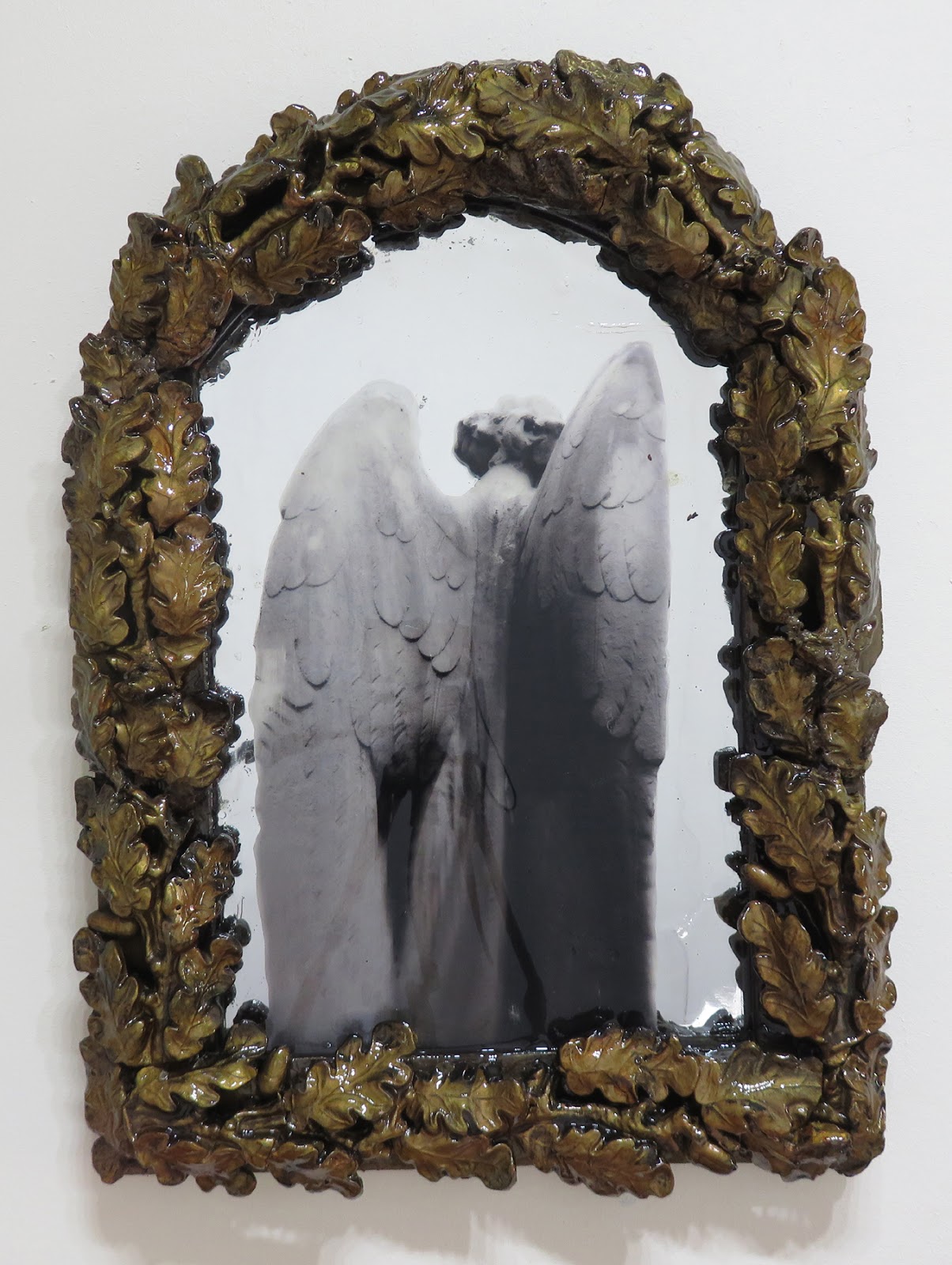 Art In Stitches: Angel Mirror