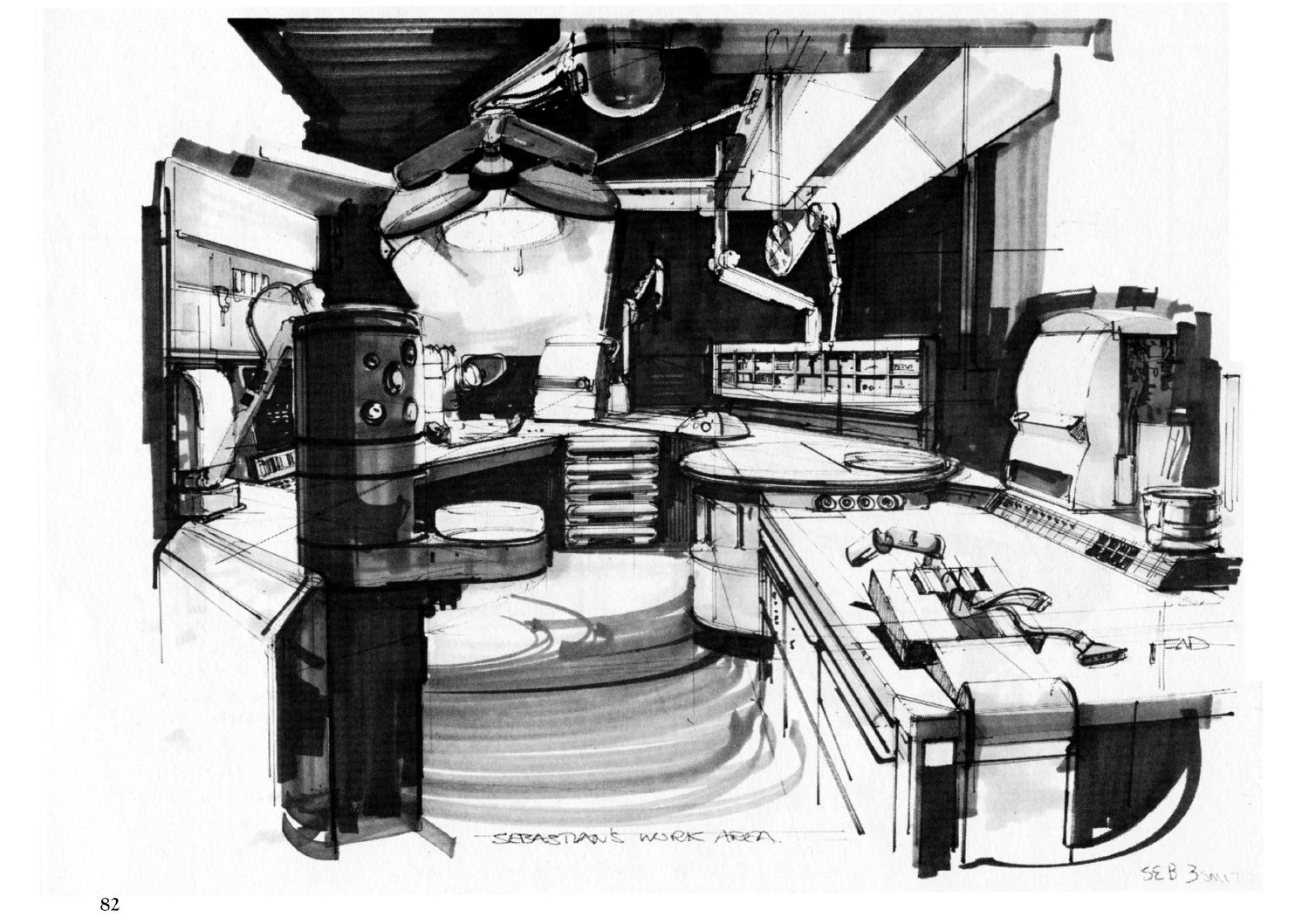 Animopus: Blade Runner Sketchbook (1982) Part 5: Holo/Message Unite ...